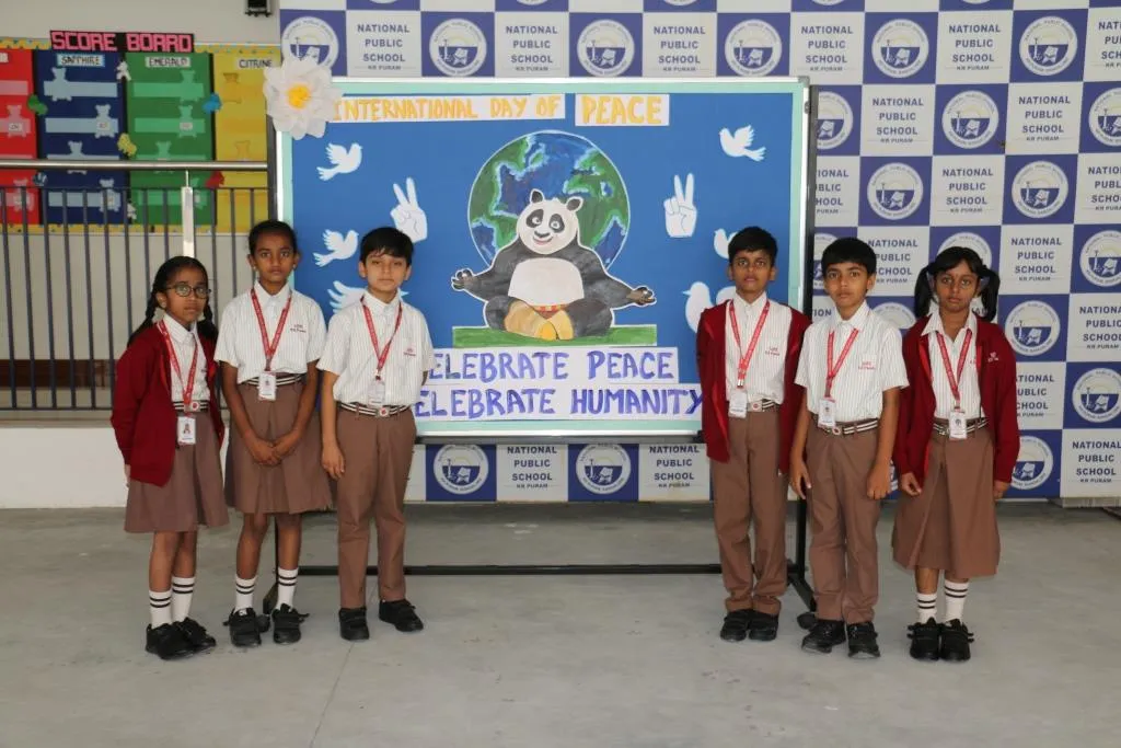 International Peace Day – Special Assembly by Grades III to VII